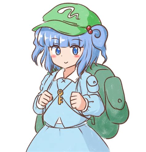 Kawashiro Nitori Touhou Drawn By Mizusoba Danbooru