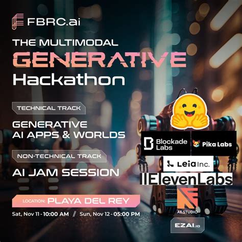 Nicholas Beaudoin On Linkedin Rsvp To The Multimodal Generative Hack