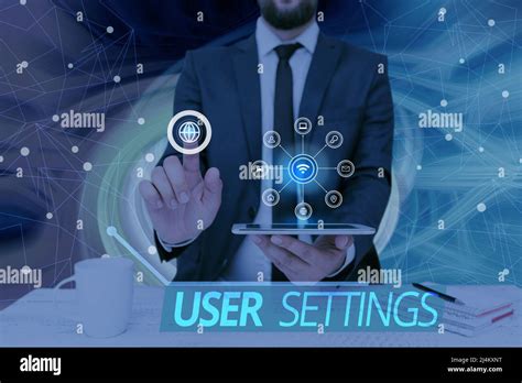 Handwriting Text User Settings Business Overview Configuration Of