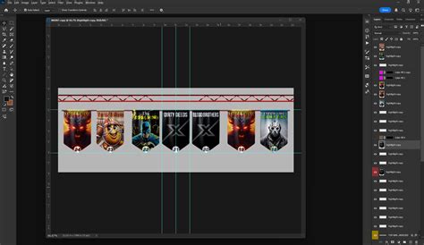 Photoshop Distribution By Custom Width Parameters Adobe Community 15137650