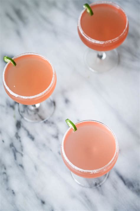 Peach Serrano Margaritas — Probably This