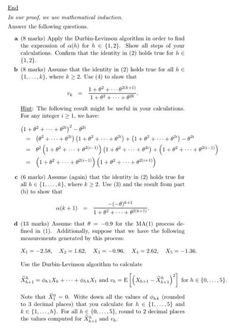 Q1 Consider The Following Ma 1 Process Which Is