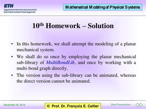 Ppt 10 Th Homework Solution Powerpoint Presentation Free Download