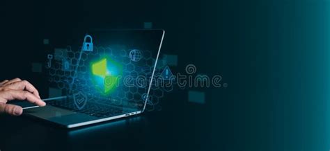 Cyber Security Concept Login User Secure Access To User Personal Information Identification