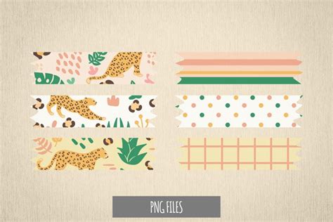 Leopard Seamless Pattern Tape