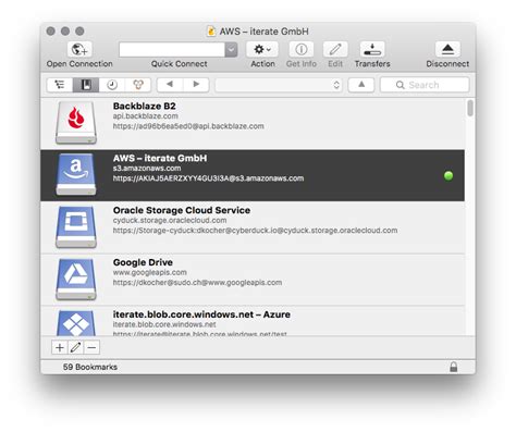 cyberduck libre server and cloud storage browser for mac and windows