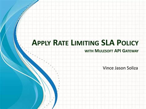 Rate Limiting Sla Based Policy Pptx Cloud Computing Internet