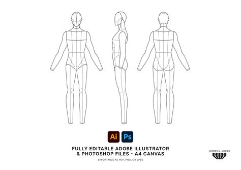 Male Body Template