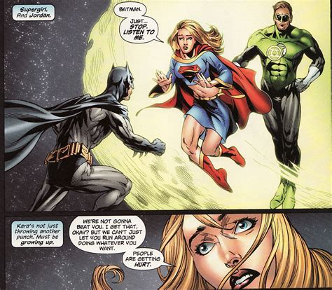 Supergirl Comic Box Commentary Green And Johnson Writing The Old Supergirl