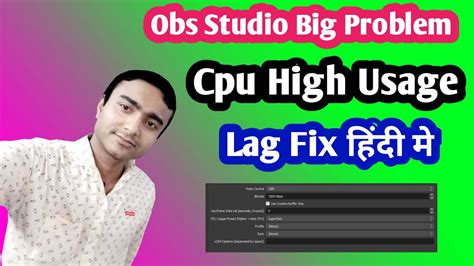 Obs High Cpu Usage Fix Obs Settings For Low End Pc Obs Studio Best Obs Settings For