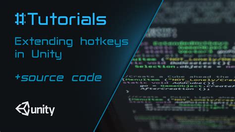 extending hotkeys in unity