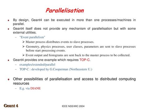 other geant4 capabilities ppt download
