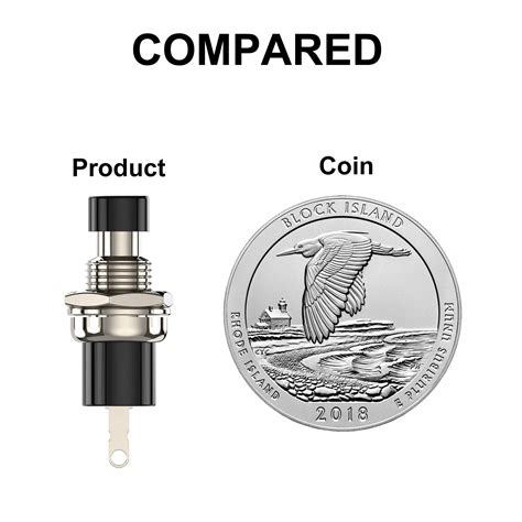 Diyhz Momentary Push Button Switch 1a 250vac Spst Mini Pushbutton Switches