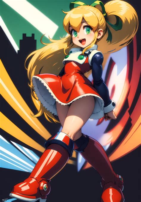 Megaman Roll V Stable Diffusion Model LORA Tensor Art