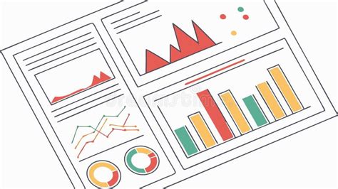 Data Analysis Graphs Charts Business Analytics And Information Display Vector Design Generative