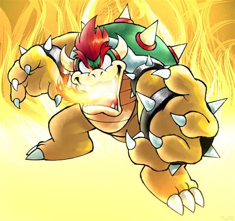 Bowser Mario Drawn By Maxoke Danbooru