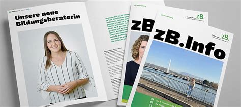 die neue zB. Info ist raus | zB. Zentrum Bildung
