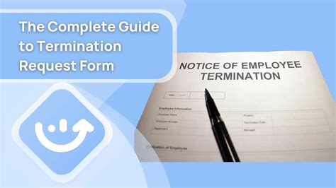 The Complete Guide To Termination Request Forms Templates Formats And Best Practices