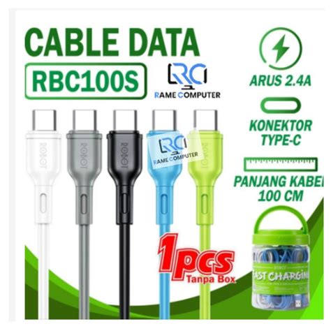 Jual Kabel Data Robot Rbc S Type C Original Shopee Indonesia