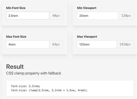 Creating Fluid Typography With The Css Clamp Function — Sitepoint