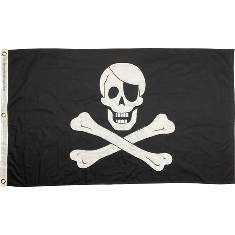 England Jolly Roger Flag