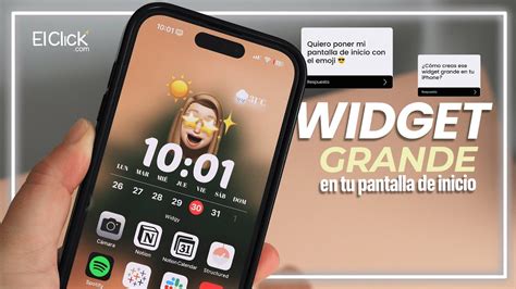 Cómo Agregar Widget Grande En Pantalla De Inicio Widgy Youtube