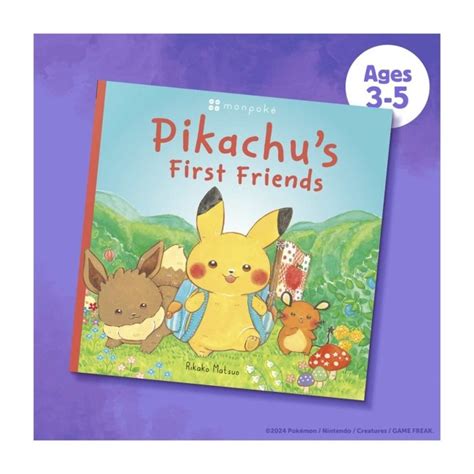 Monpoké Pikachus First Friends Pokémon Center Official Site