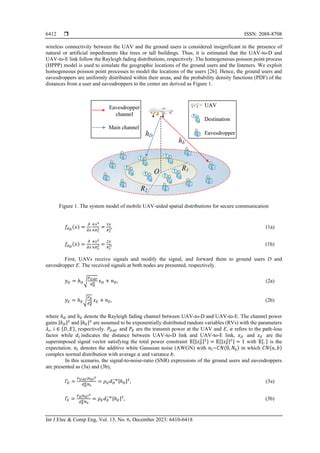 Secrecy Performance Analysis On Spatial Modeling Of Wireless Communications With Unmanned Aerial