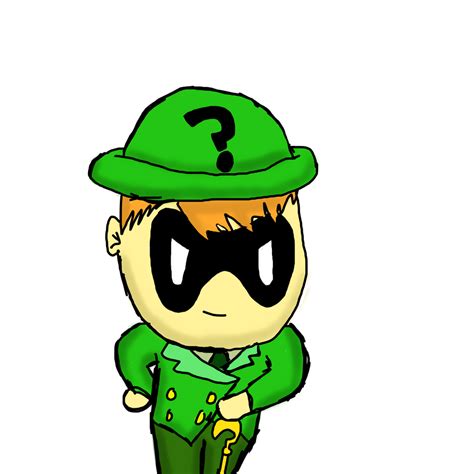 Riddler Chibi By Prehistorickoopa37 On Deviantart