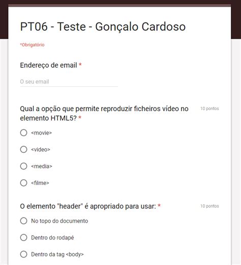 Informática Para Todos Teste De Html Css E Javascript