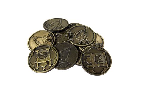 Fantasy Coins Assassins Guild Gold The Broken Token