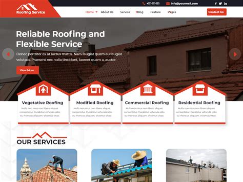Roofing Solutions Demo Wordpress Theme