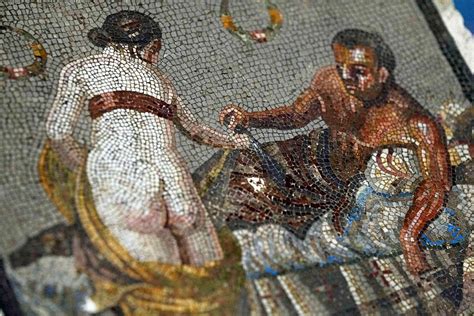 Roman Era Erotic Mosaic Panel Stolen By Nazi Captain During World War