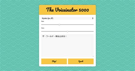 Javascript30 23 — Speech Synthesis By Stuart Hsu Stuart Hsu Medium