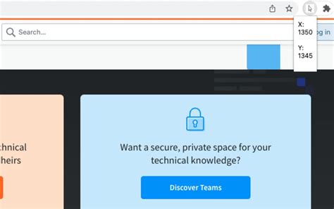 Mouse Coordinates Google Chrome için Eklenti İndir