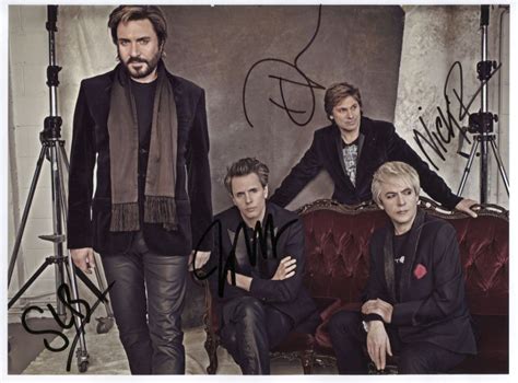 Duran Duran FULLY SIGNED Photo Certificate Of Authentication 100 Genuine