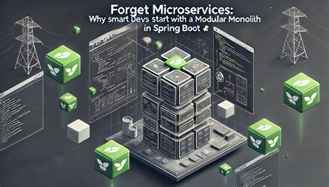 Forget Microservices Why Smart Devs Start With A Modular Monolith In Spring Boot 🧱 By