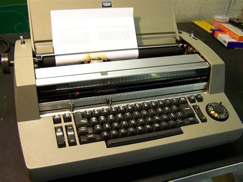 Guest Post Restoring An Ibm Selectric Composer By Professorc To Type Shoot Straight And