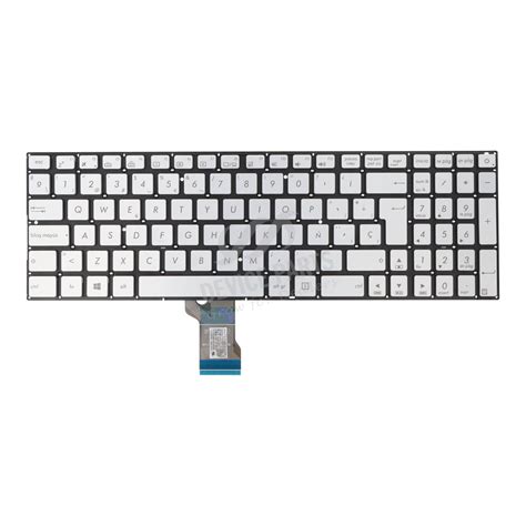 Keyboard For Asus Zenbook Pro Ux V Spanish Version Silver Ori