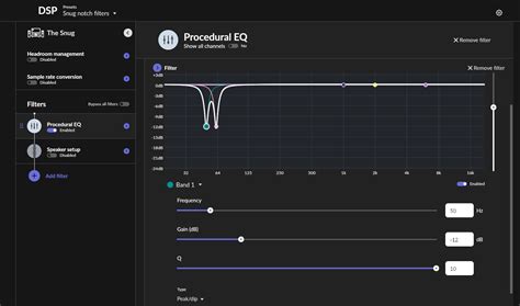 Parametric Eq In Procedural Eq Rule Doesnt Play Mono Mp3s Roon Investigating Support Roon