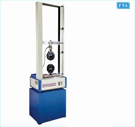 Ball Screw Driven Computerized Controlled Universal Testing Machine At