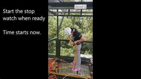 Set Up Fixed Abseil System Within 5 Minutes Youtube