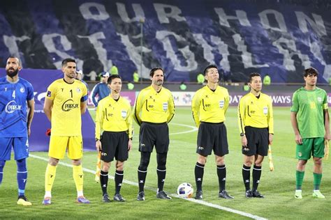 معرفی تیم داوری دیدار استقلال ایران و الریان قطر خبرگزاری آنا