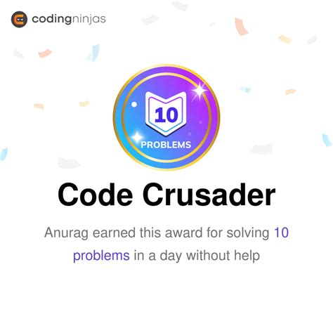 Codingninjas Achievements