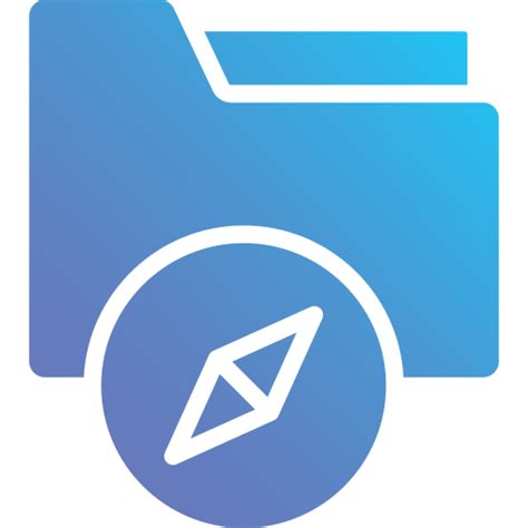 Compass Generic Flat Gradient Icon