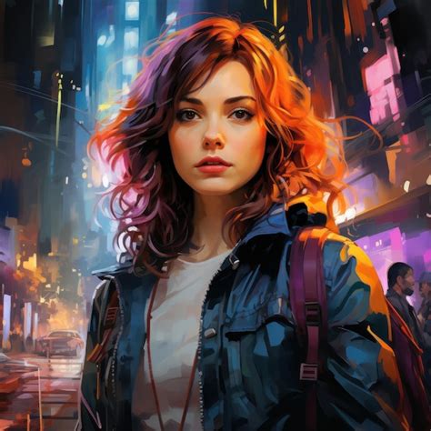 Premium Ai Image Cute Girl