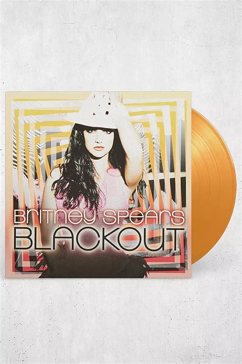 Britney Spears Blackout Lp Urban Outfitters Uk