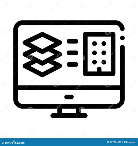 Computer Simulation Icon In Comic Style Vr Device Vector Cartoon Illustration On White Isolated