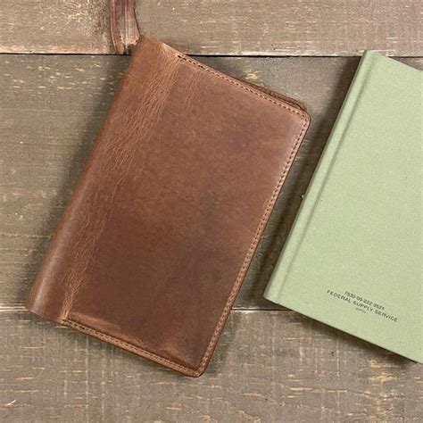 Military Cover For Green Notebook Etsy
