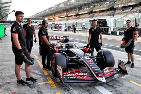 Haas In Action At Jerez For First Ever Tpc F1 Test
